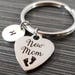 New Mom Keychain Gift for Mom Custom Gift Mothers Day - Etsy