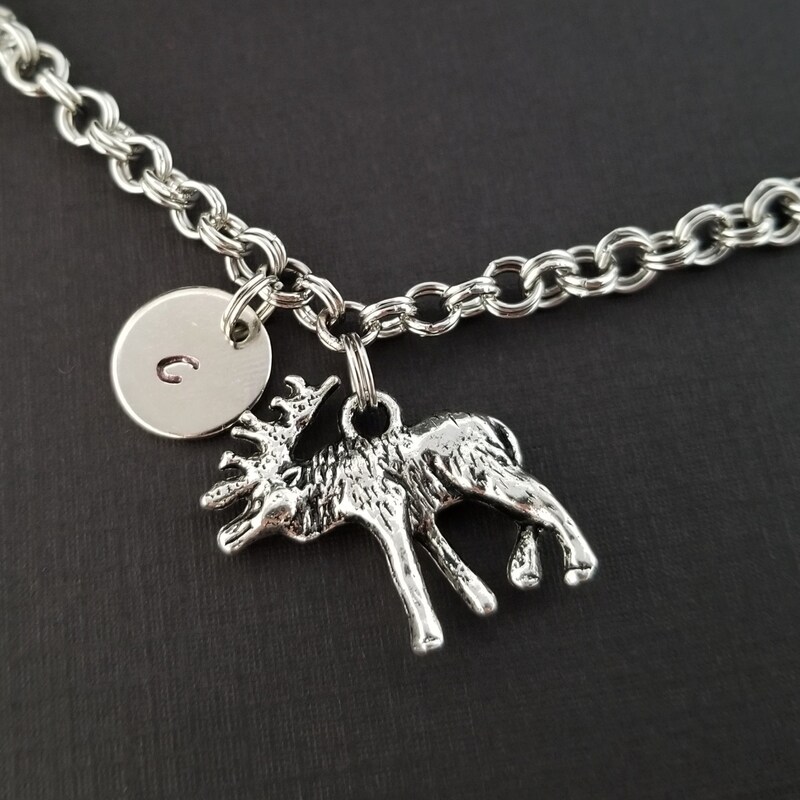 Moose Charm - Etsy