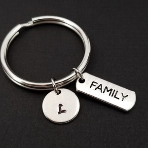 Family Keyring Inspirational Keychain Memory Key Ring - Etsy