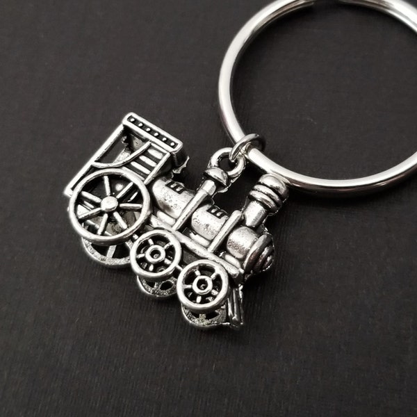 Train Keychain - Etsy