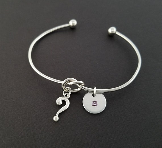 Question Mark Knot Bangle Question Mark Knot Bracelet - Etsy Australia