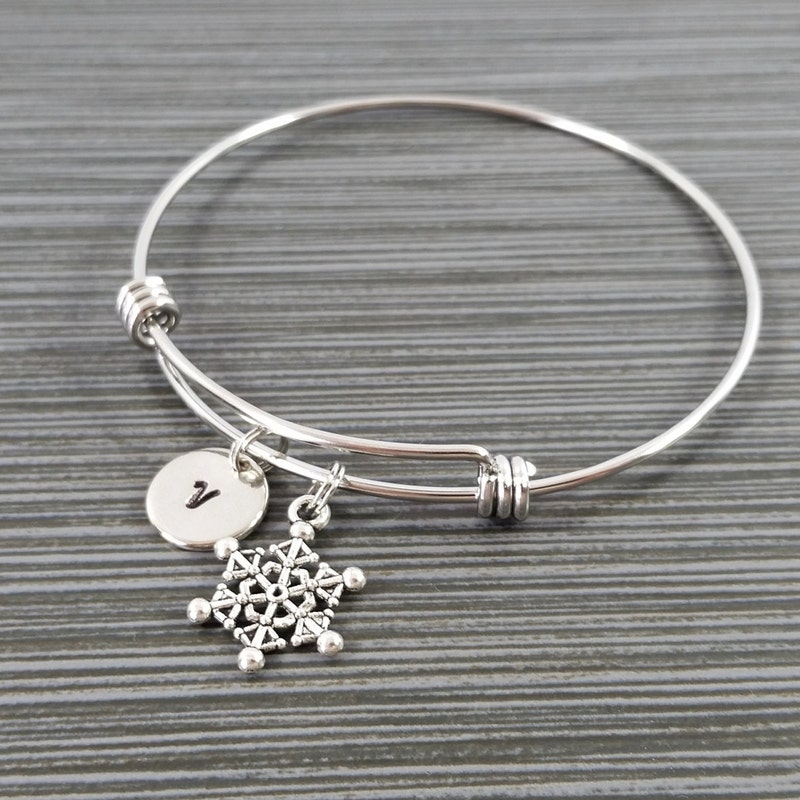 Snowflake Bracelet - Etsy