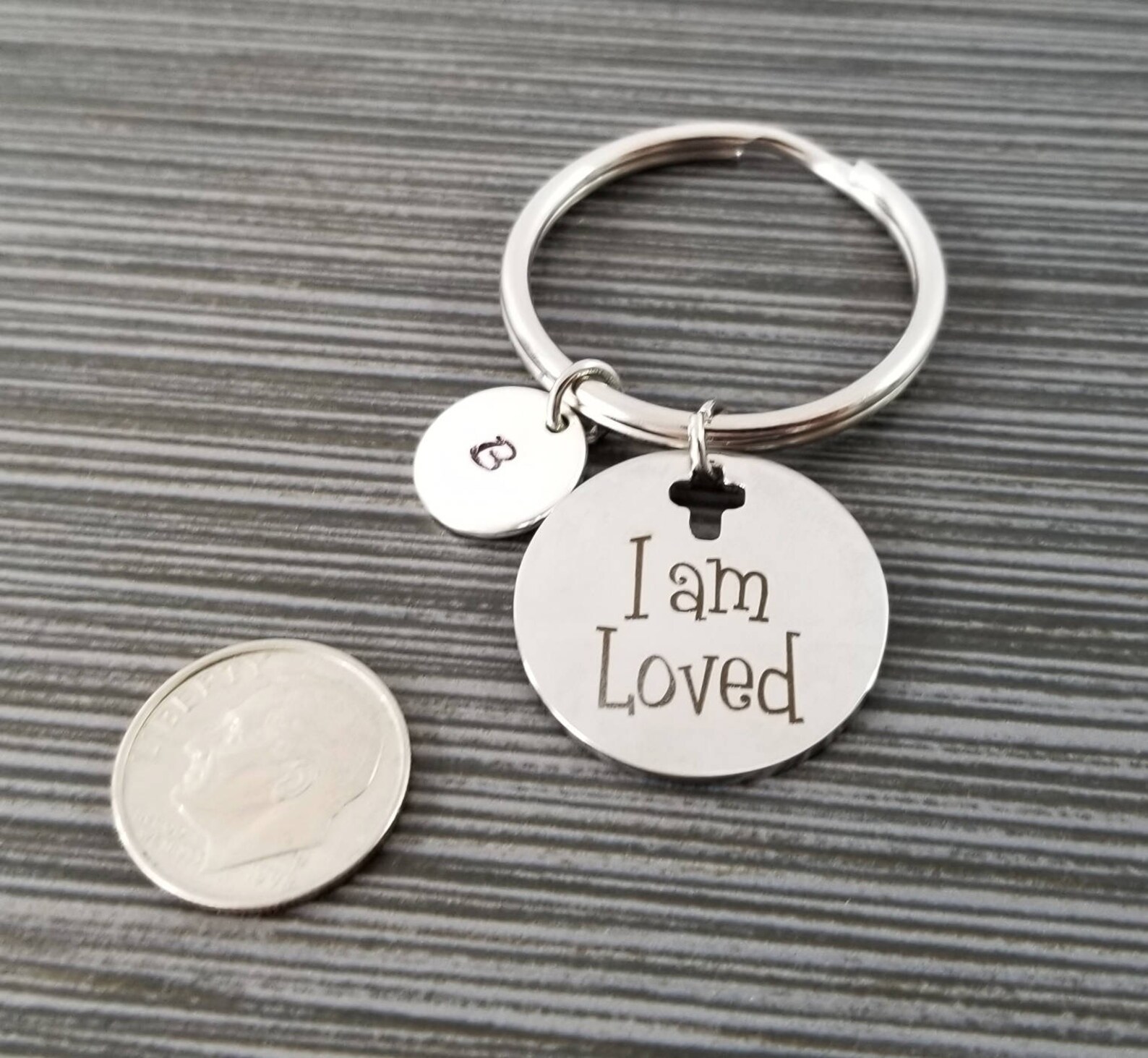 Custom Keychain Bible Verse Keychain Custom Gift I Am | Etsy