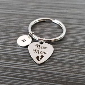 New Mom Keychain Gift for Mom Custom Gift Mothers Day - Etsy