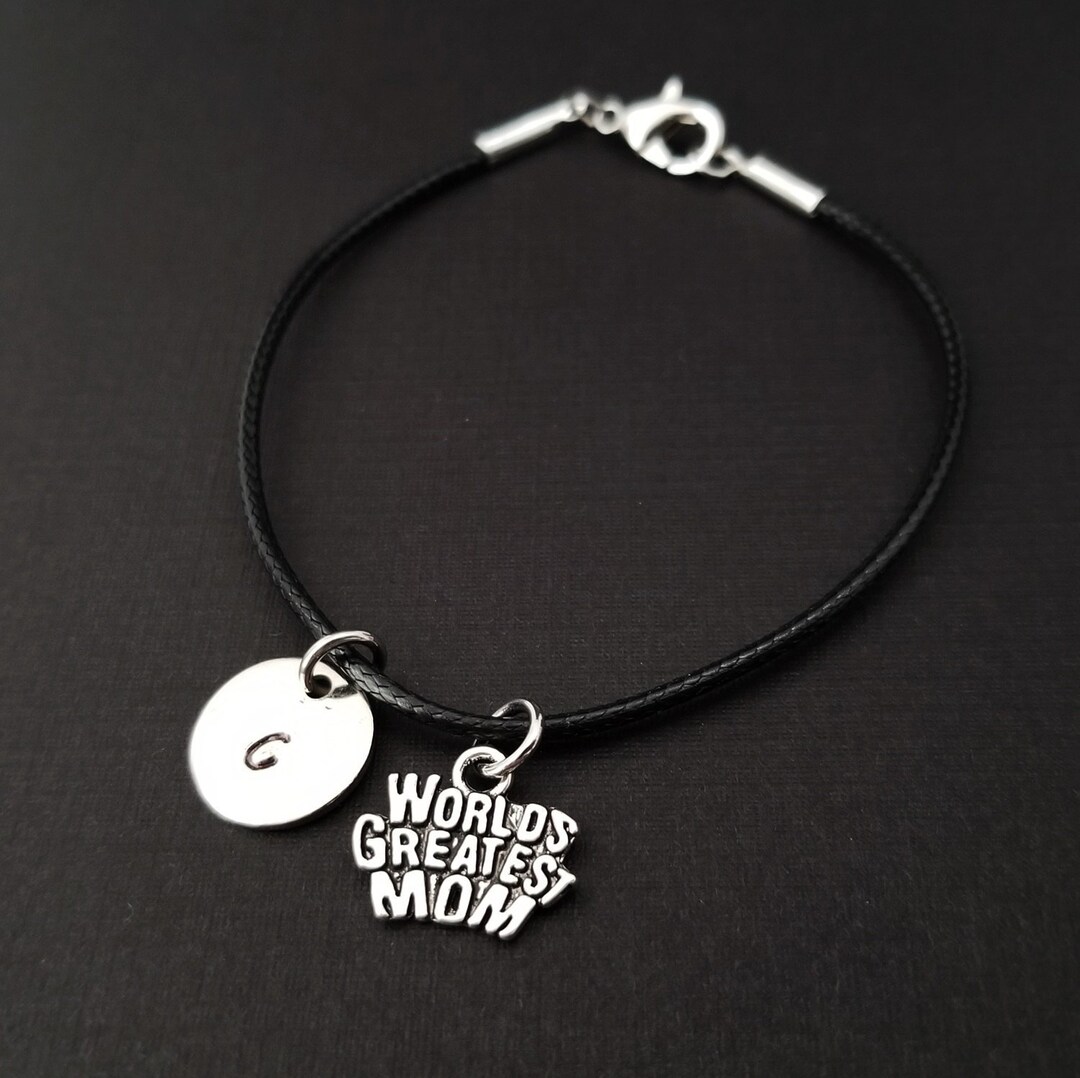 Cord Charm Bracelet Cord Bracelet Mother Bracelet - Etsy