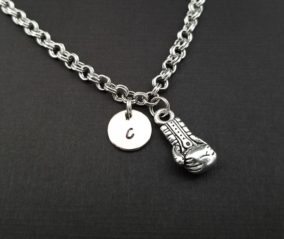 Boxing Glove Charm Bracelet Boxing Charm Bracelet Boxer Bracelet Boxing ...