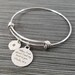 Trust in God Bracelet Christian Bangle Bible Verse Charm Bracelet ...