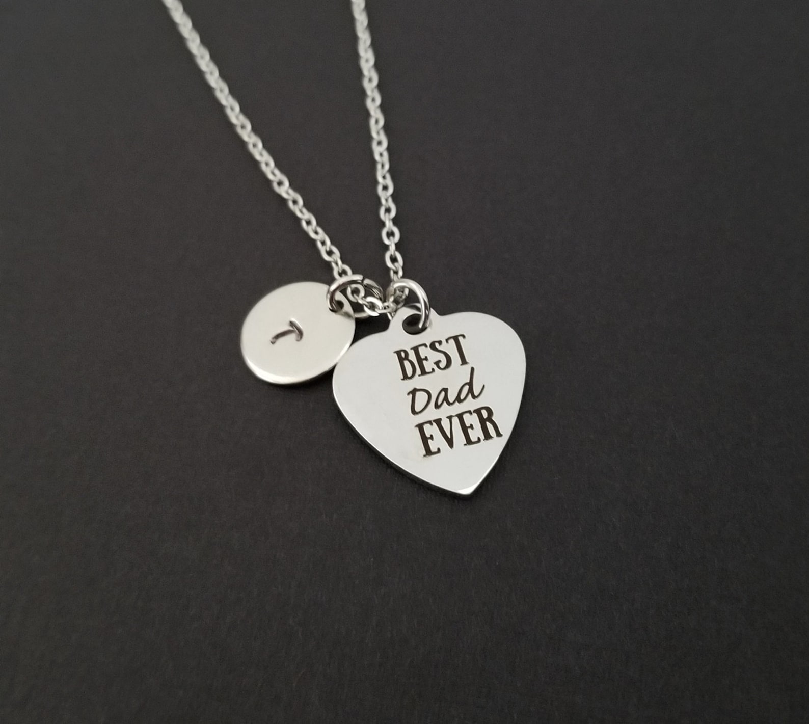 Two Best Mom Ever and Best Dad Ever Necklaces Mothers Day | Etsy