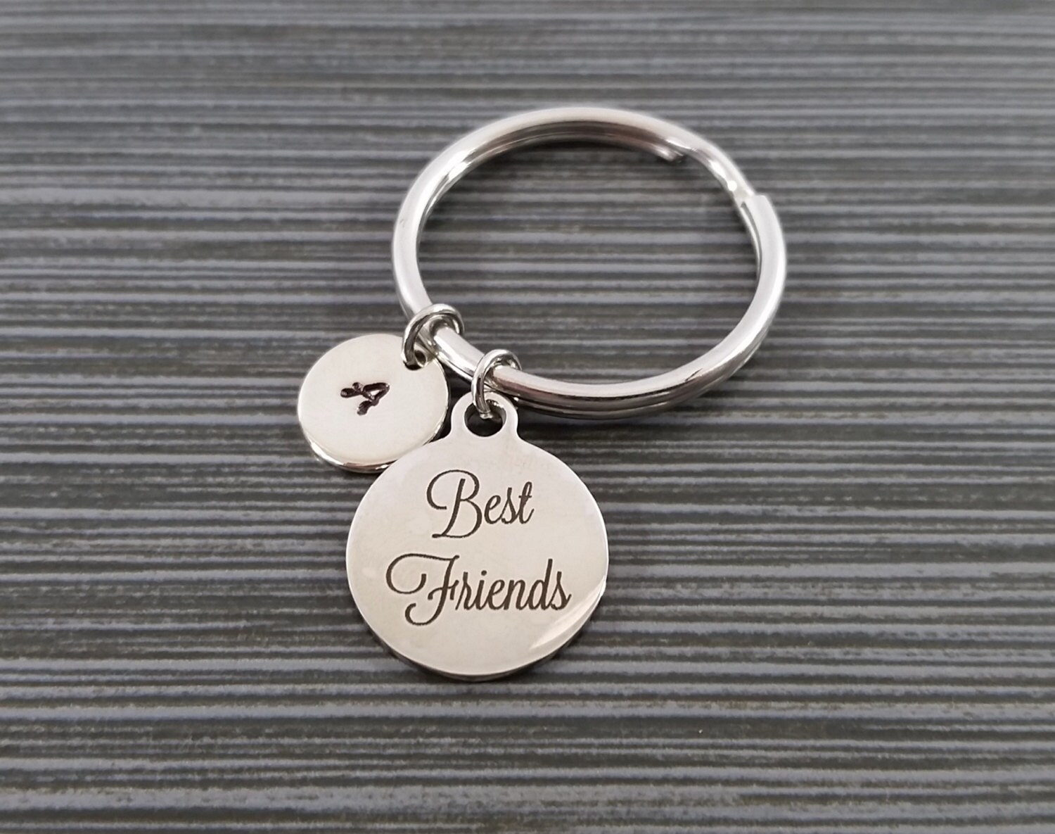 Two Best Friends Keychains Best Friends Key Chains Gift | Etsy