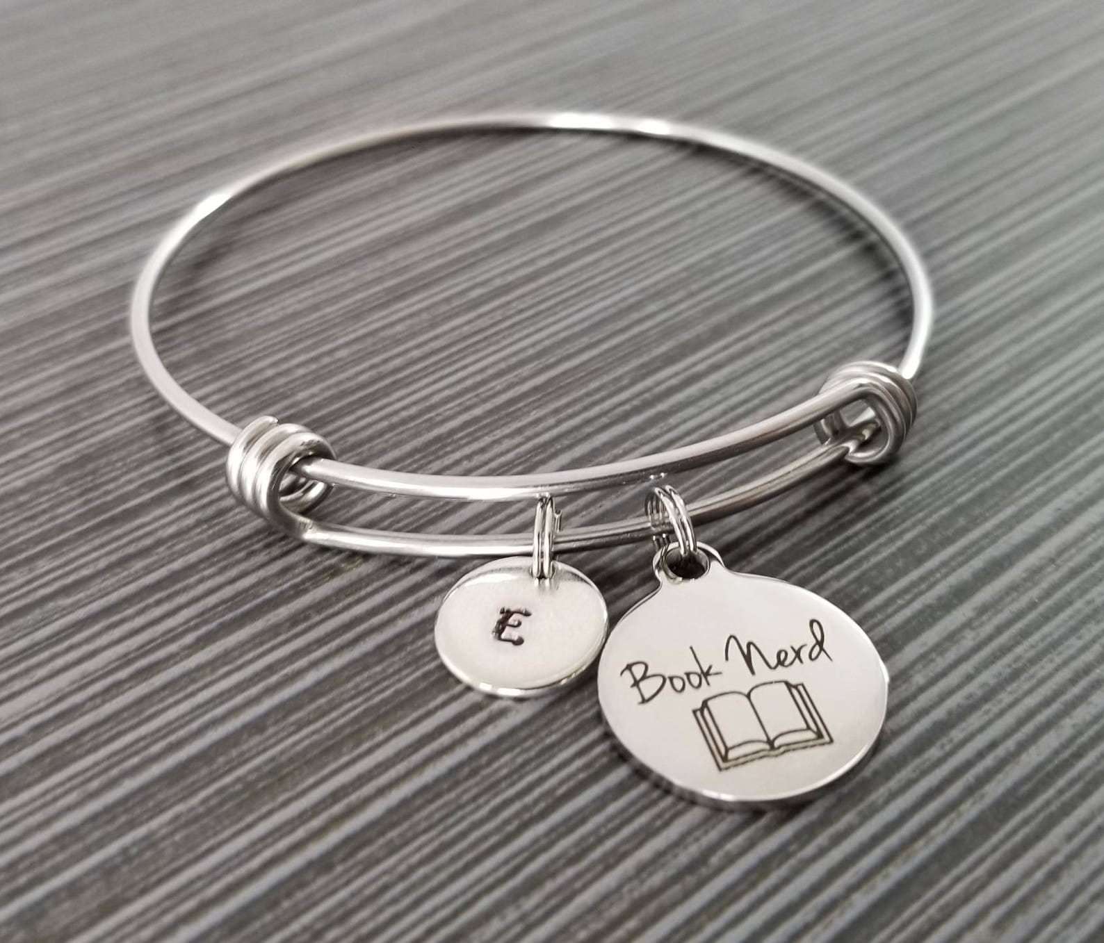 Livre Bracelet Nerd livre Bracelet extensible Charm Bracelet Bracelet ...