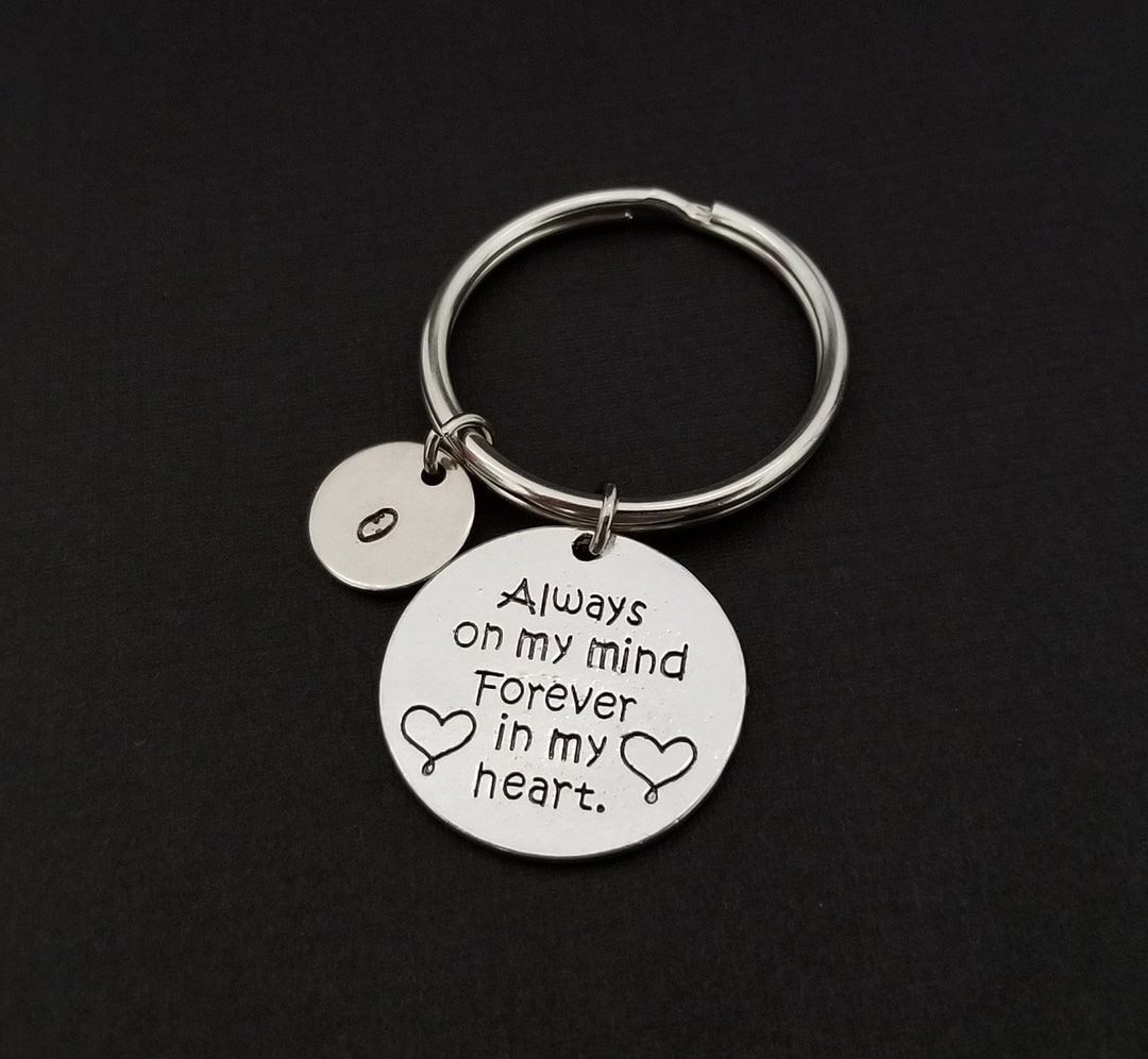 Remembrance Keyring - Memorial Keychain - Memory Key Ring - Bereavement ...