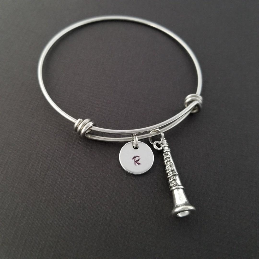 Clarinet Bracelet Band Student Bracelet Personalized Woodwind Bracelet ...