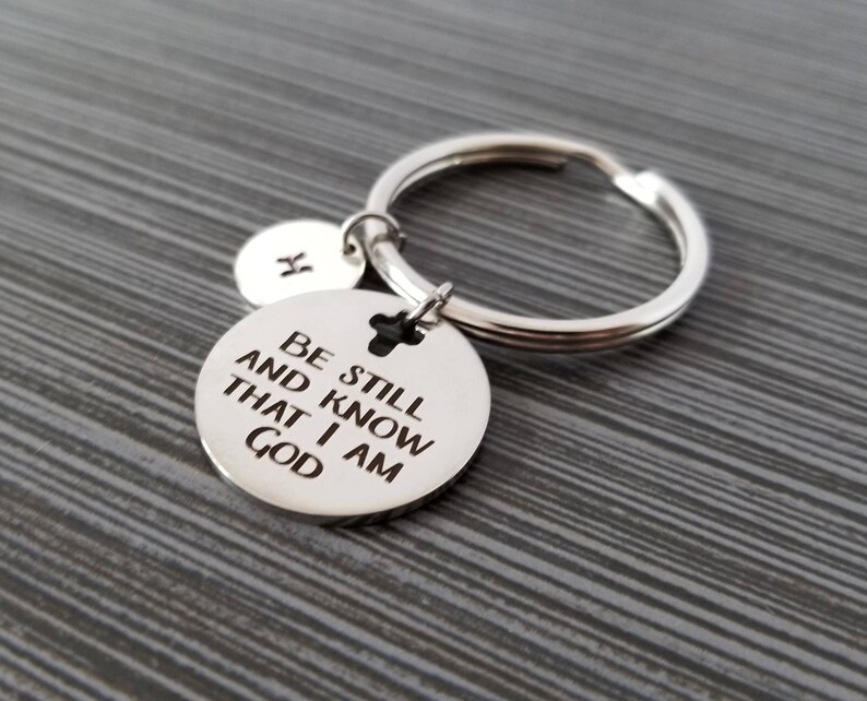 Custom Keychain Bible Verse Keychain Custom Gift Be - Etsy