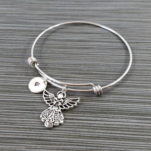 Angel Bangle - Guardian Angel Bracelet - Expandable Bangle - Angel ...