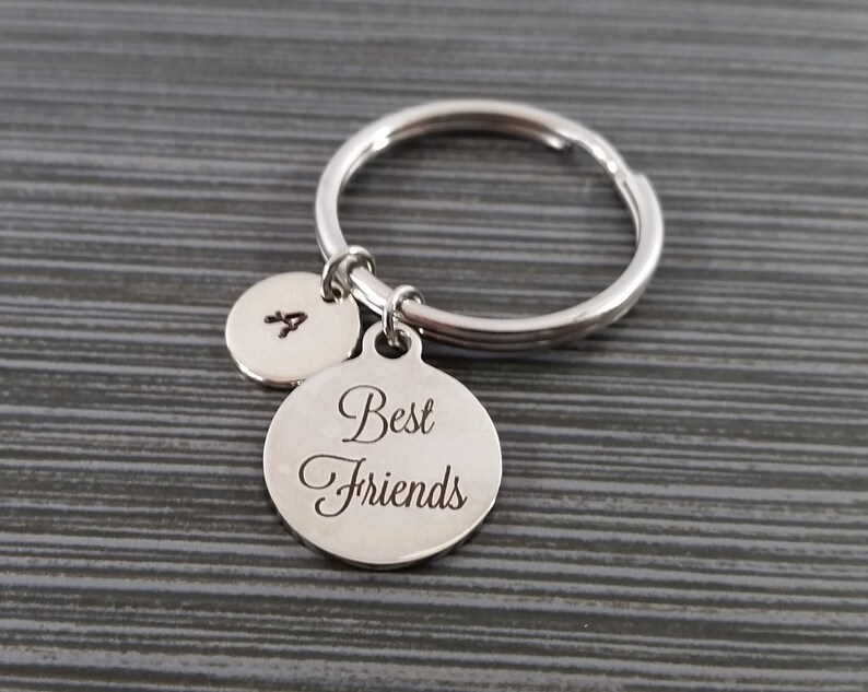 Two Best Friends Keychains Best Friends Key Chains Gift - Etsy