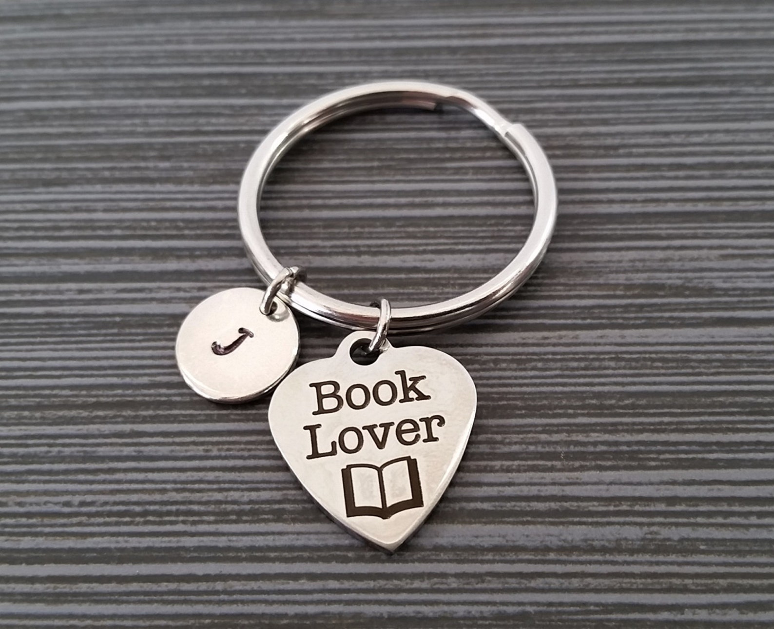 Book Lover Keychain Writer Keychain Custom Gift Author | Etsy