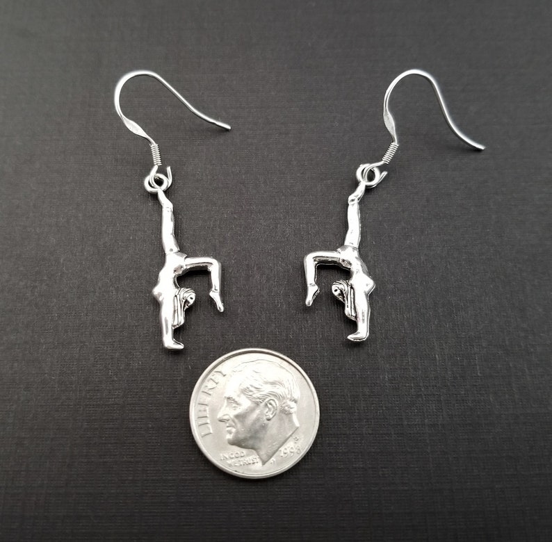 Gymnast Earrings Dancer Earrings Dance Earrings - Etsy
