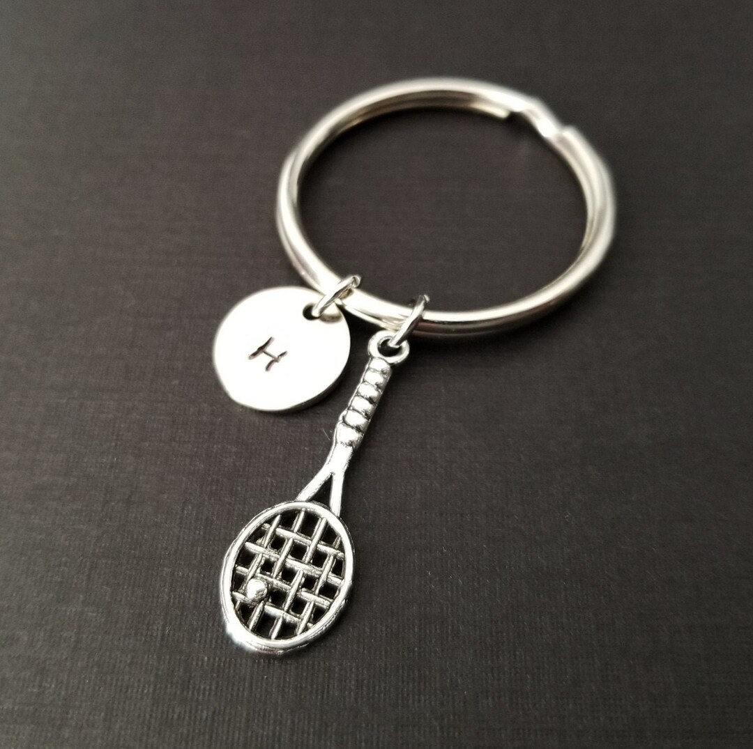 Tennis Racket Keychain Tennis Key Chain Tennis Player Gift Tennis ...