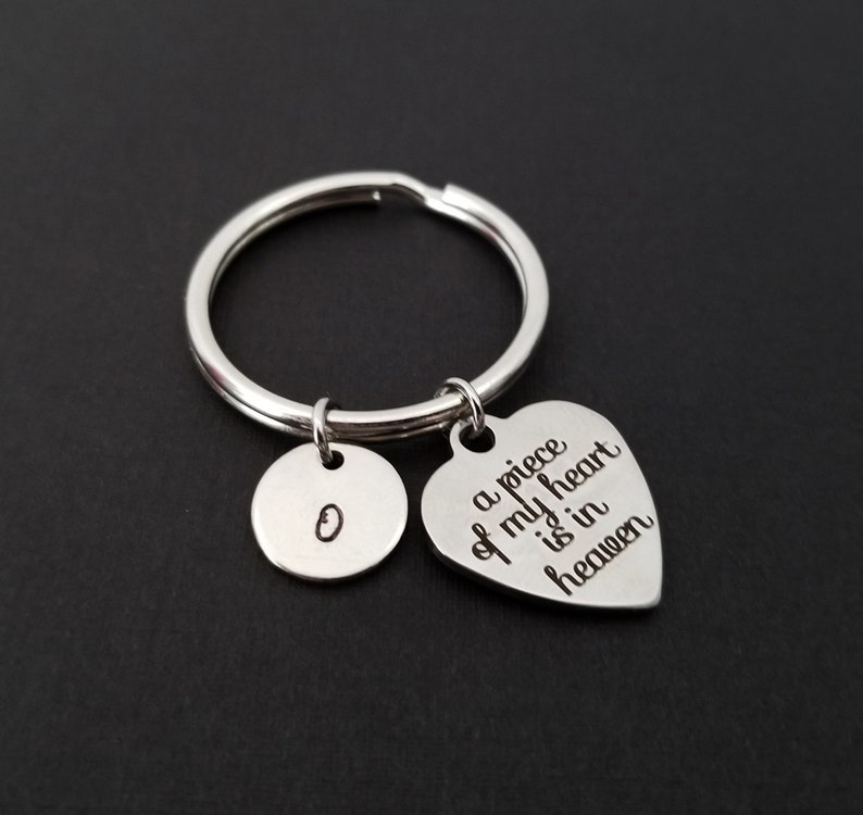 Remembrance Keyring Memorial Keychain Memory Key Ring - Etsy