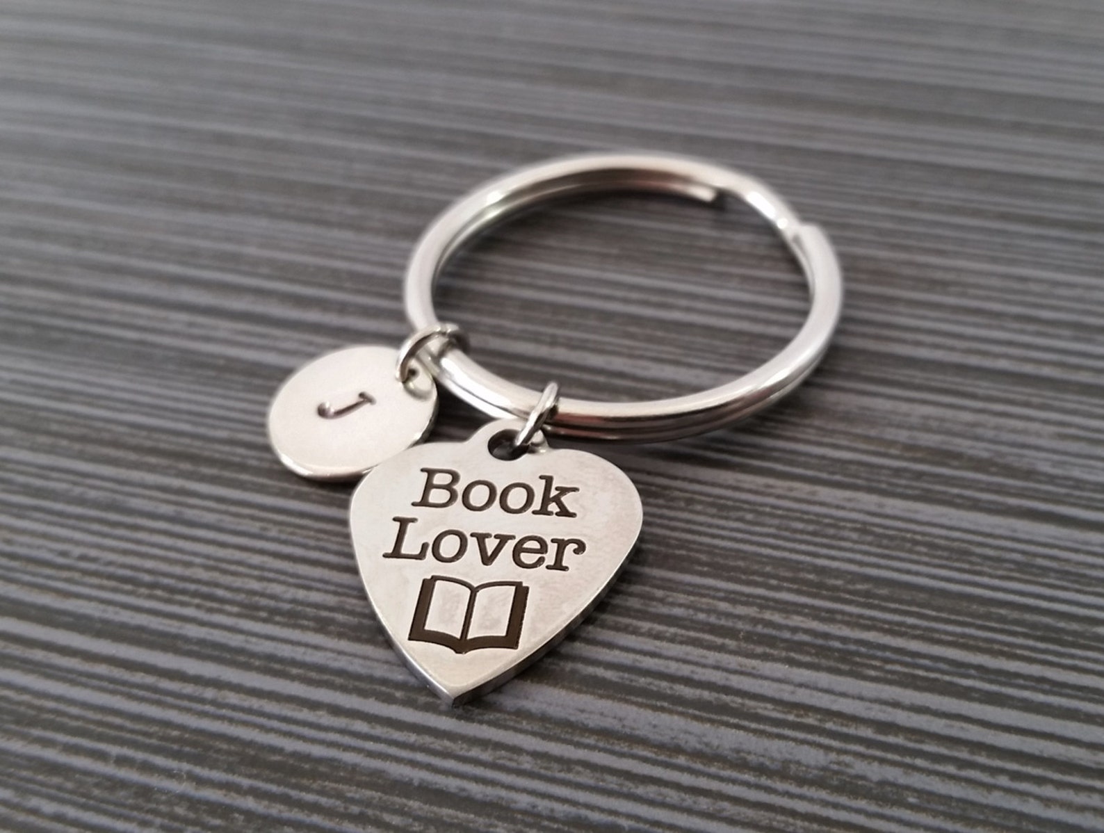 Book Lover Keychain Writer Keychain Custom Gift Author - Etsy