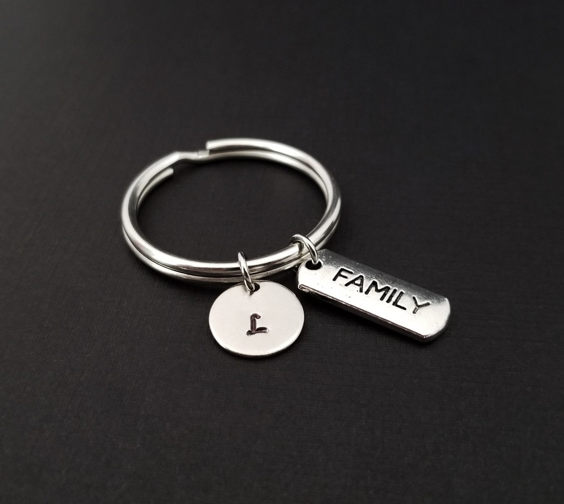 Family Keyring Inspirational Keychain Memory Key Ring | Etsy