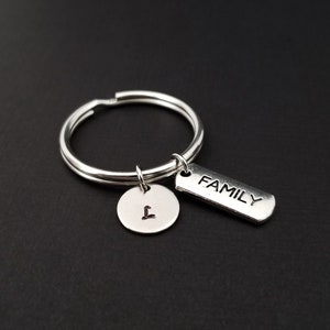 Family Keyring Inspirational Keychain Memory Key Ring - Etsy