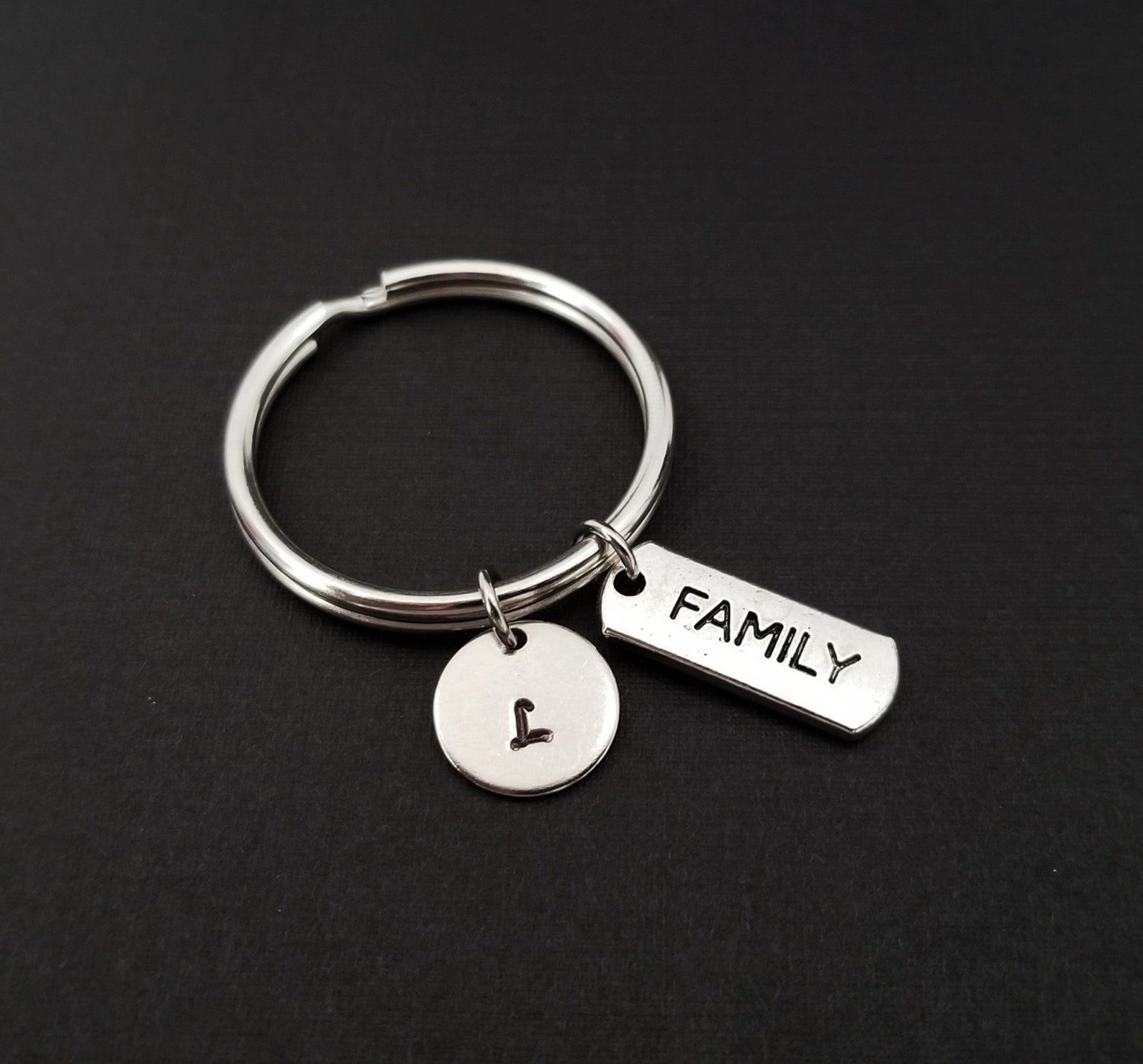 Family Keyring Inspirational Keychain Memory Key Ring | Etsy