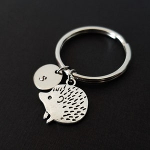Hedgehog Keychain - Hedgehog Key Chain - Best Friend Gift - Hedgehog ...