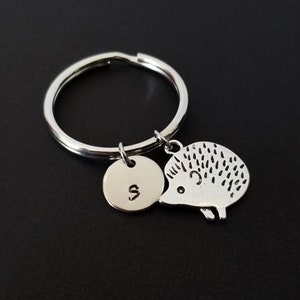 Hedgehog Keychain - Hedgehog Key Chain - Best Friend Gift - Hedgehog ...