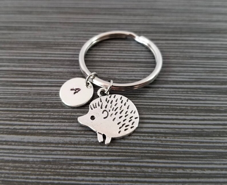 Hedgehog Keychain - Hedgehog Key Chain - Best Friend Gift - Hedgehog ...