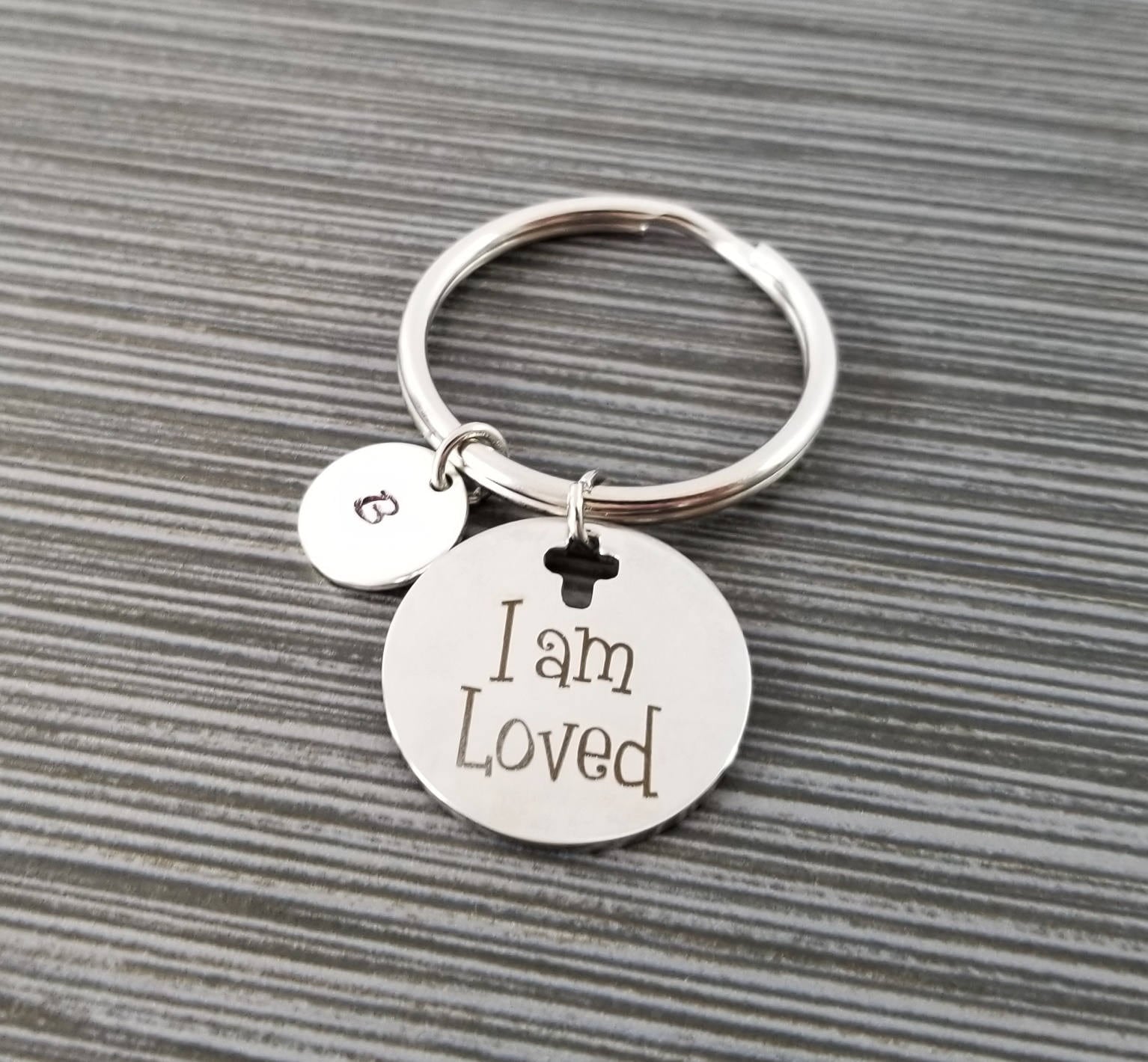 Custom Keychain Bible Verse Keychain Custom Gift I Am | Etsy