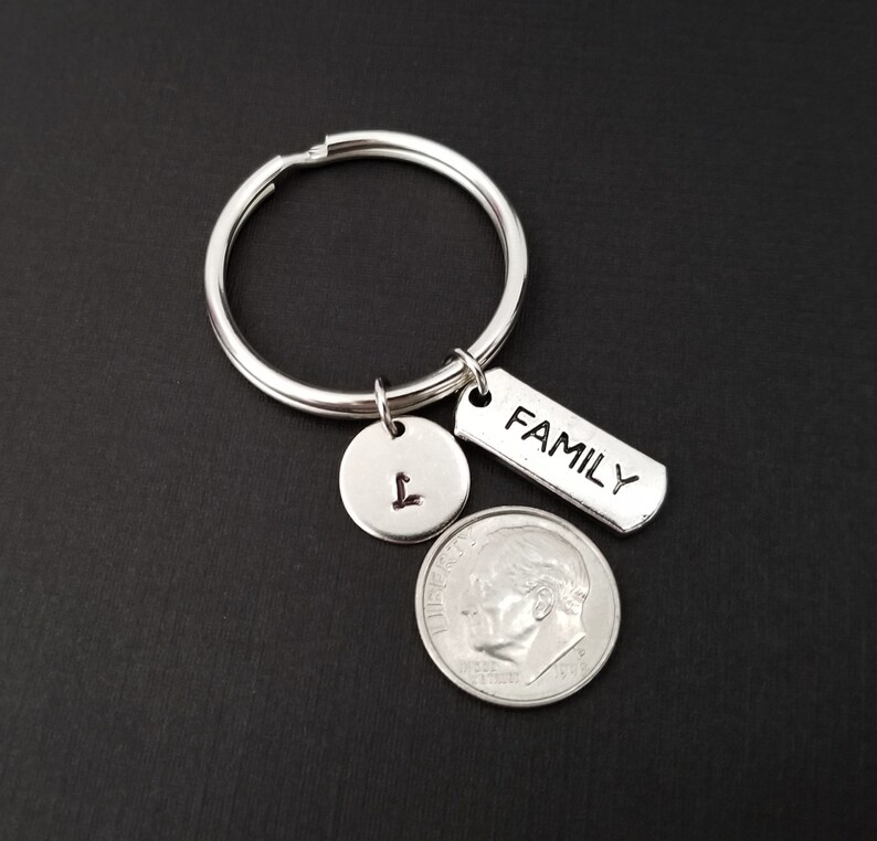 Family Keyring Inspirational Keychain Memory Key Ring | Etsy