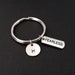 Fearless Keyring Inspirational Keychain Memory Key Ring - Etsy