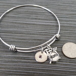 Drum Set Bangle Bracelet - Drum Kit Bracelet - Personalized Drummer ...