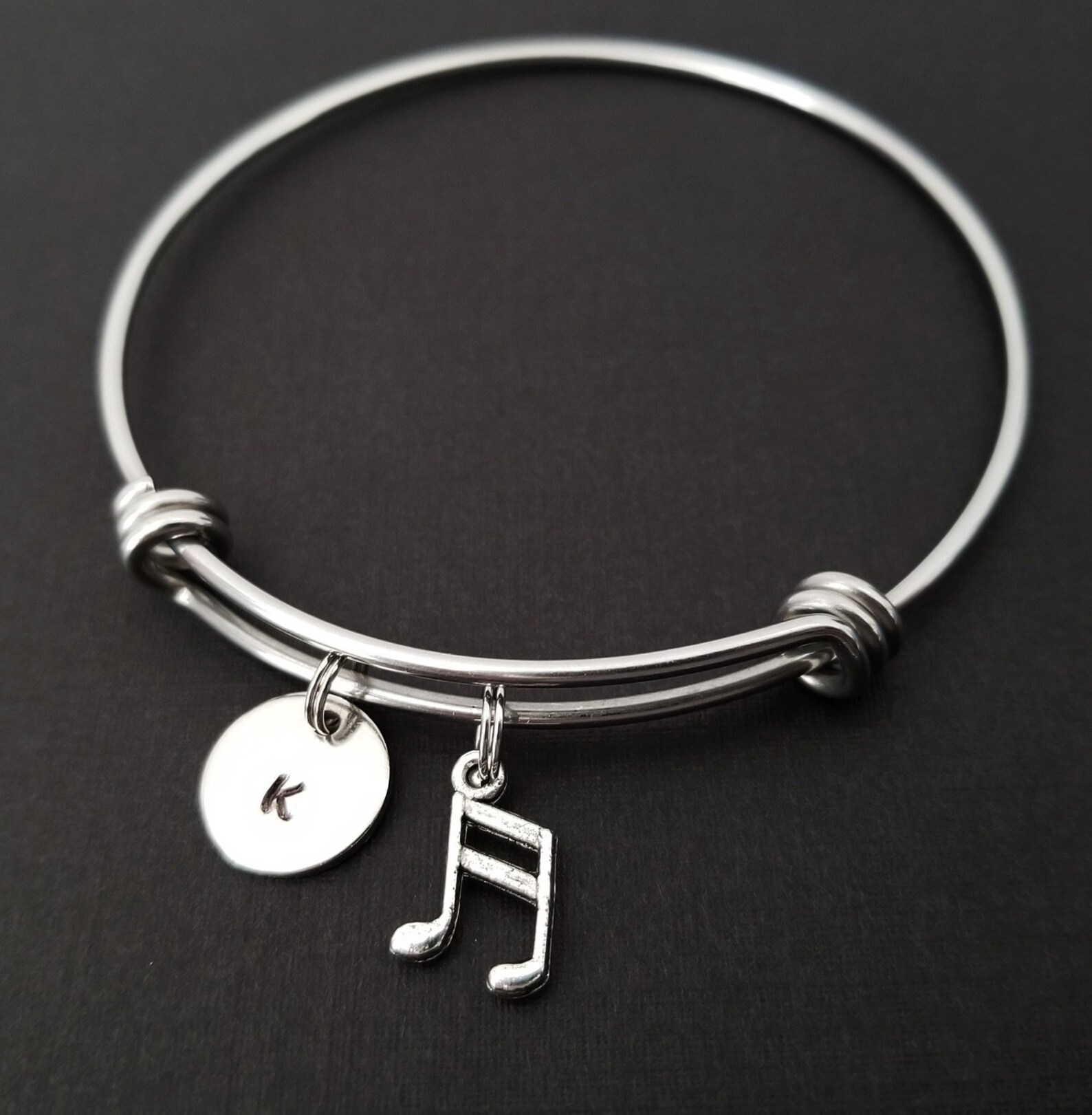 Music Note Bracelet Band Student Bracelet Personalized - Etsy