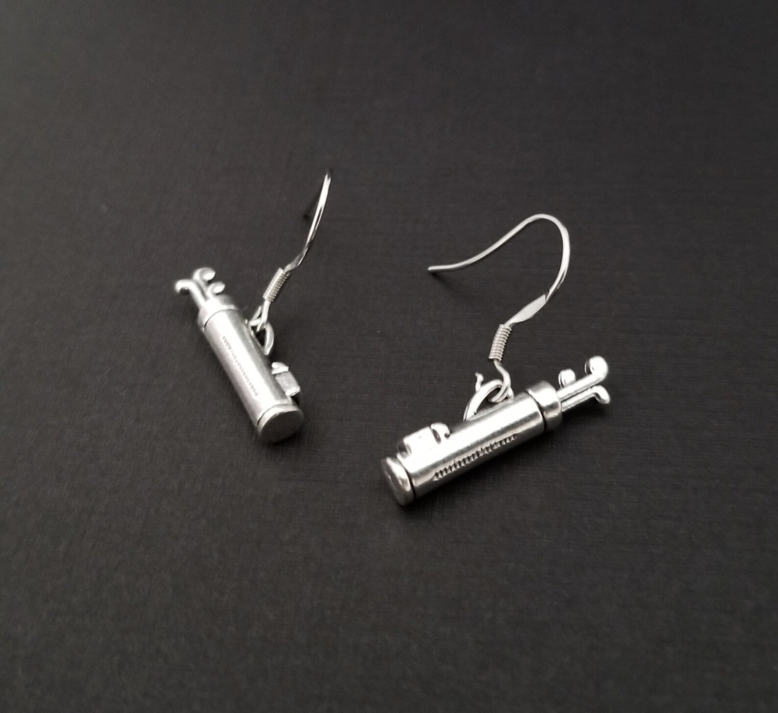 Golf Club Earrings Golfer Charm Earrings Caddy Gift Golf | Etsy
