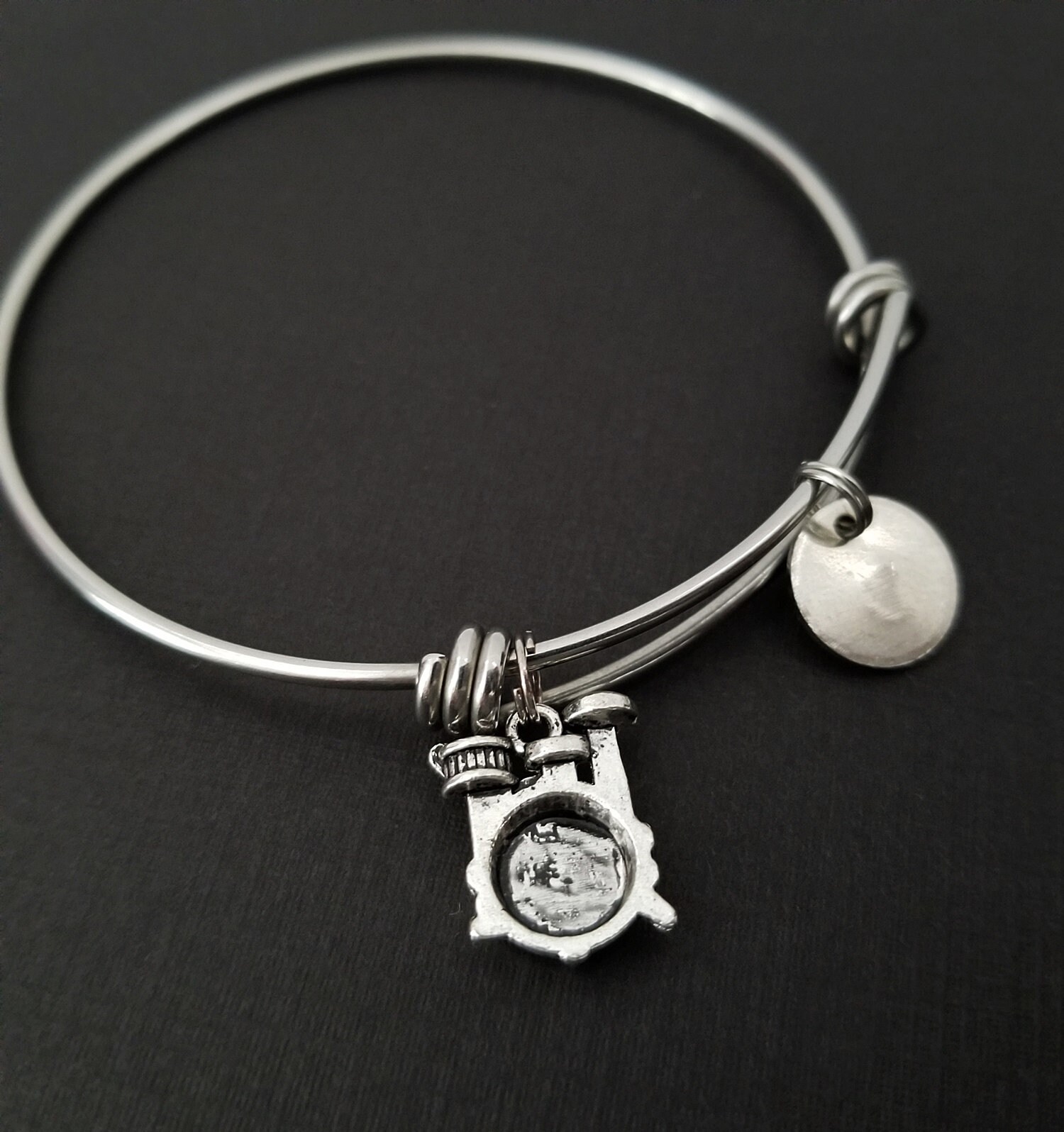 Drum Set Bangle Bracelet - Drum Kit Bracelet - Personalized Drummer ...