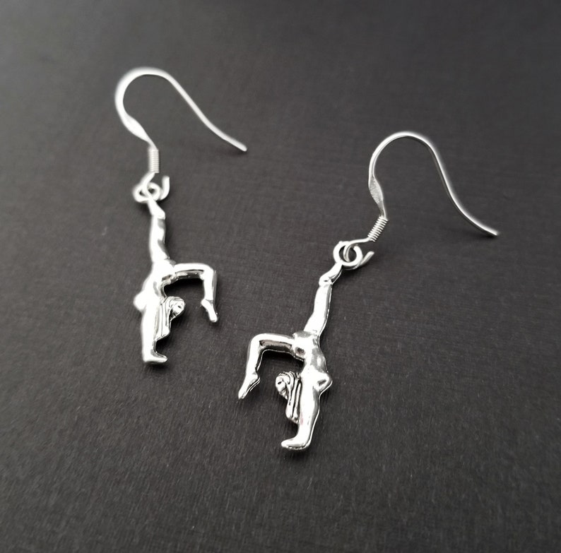 Gymnast Earrings Dancer Earrings Dance Earrings | Etsy