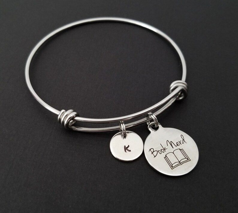 Livre Bracelet Nerd livre Bracelet extensible Charm | Etsy