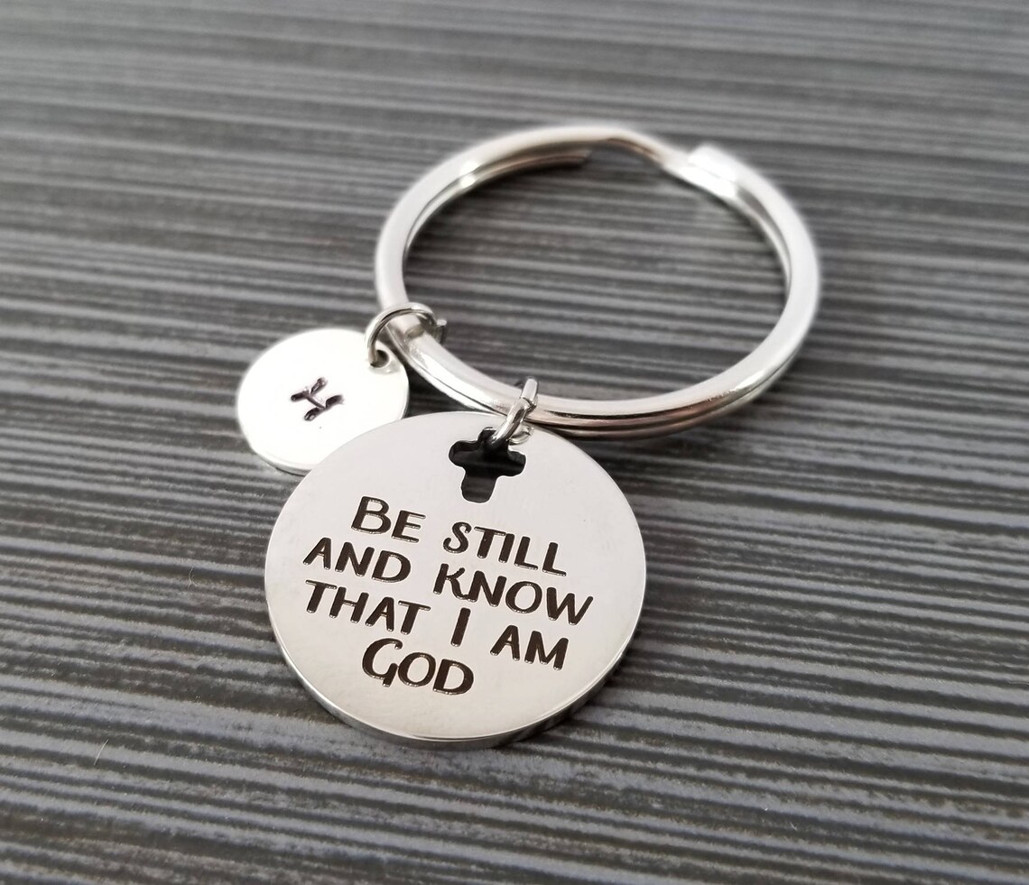 Custom Keychain Bible Verse Keychain Custom Gift Be - Etsy