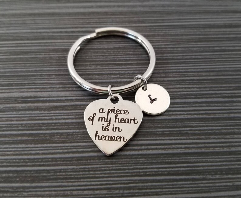 Remembrance Keyring Memorial Keychain Memory Key Ring - Etsy