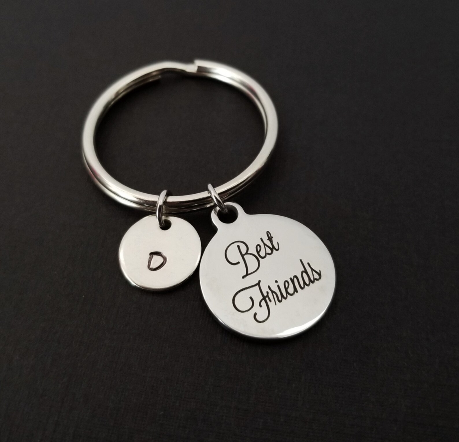 Two Best Friends Keychains Best Friends Key Chains Gift - Etsy
