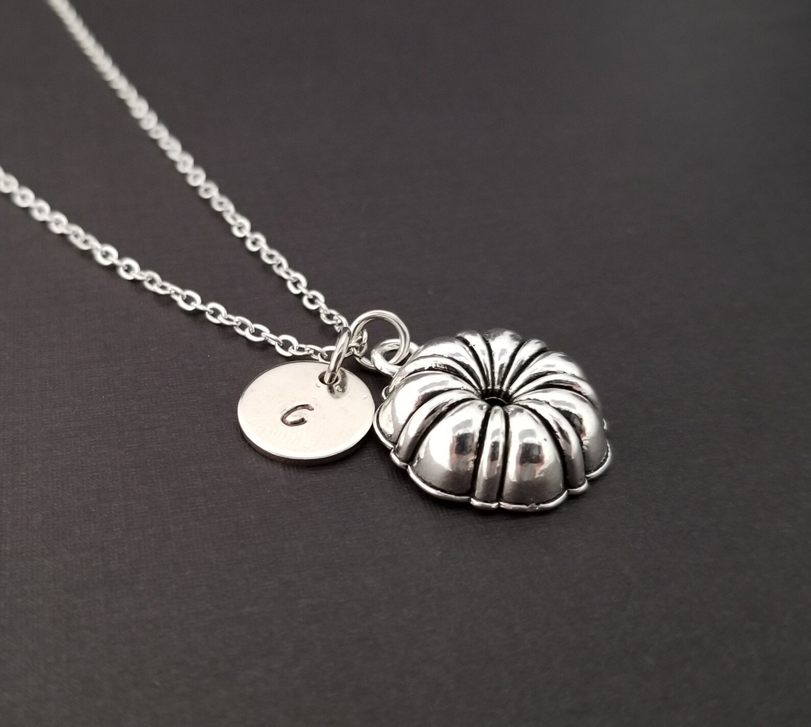 Cake Pan Necklace Baker Charm Necklace Cook Personalized Necklace Food ...