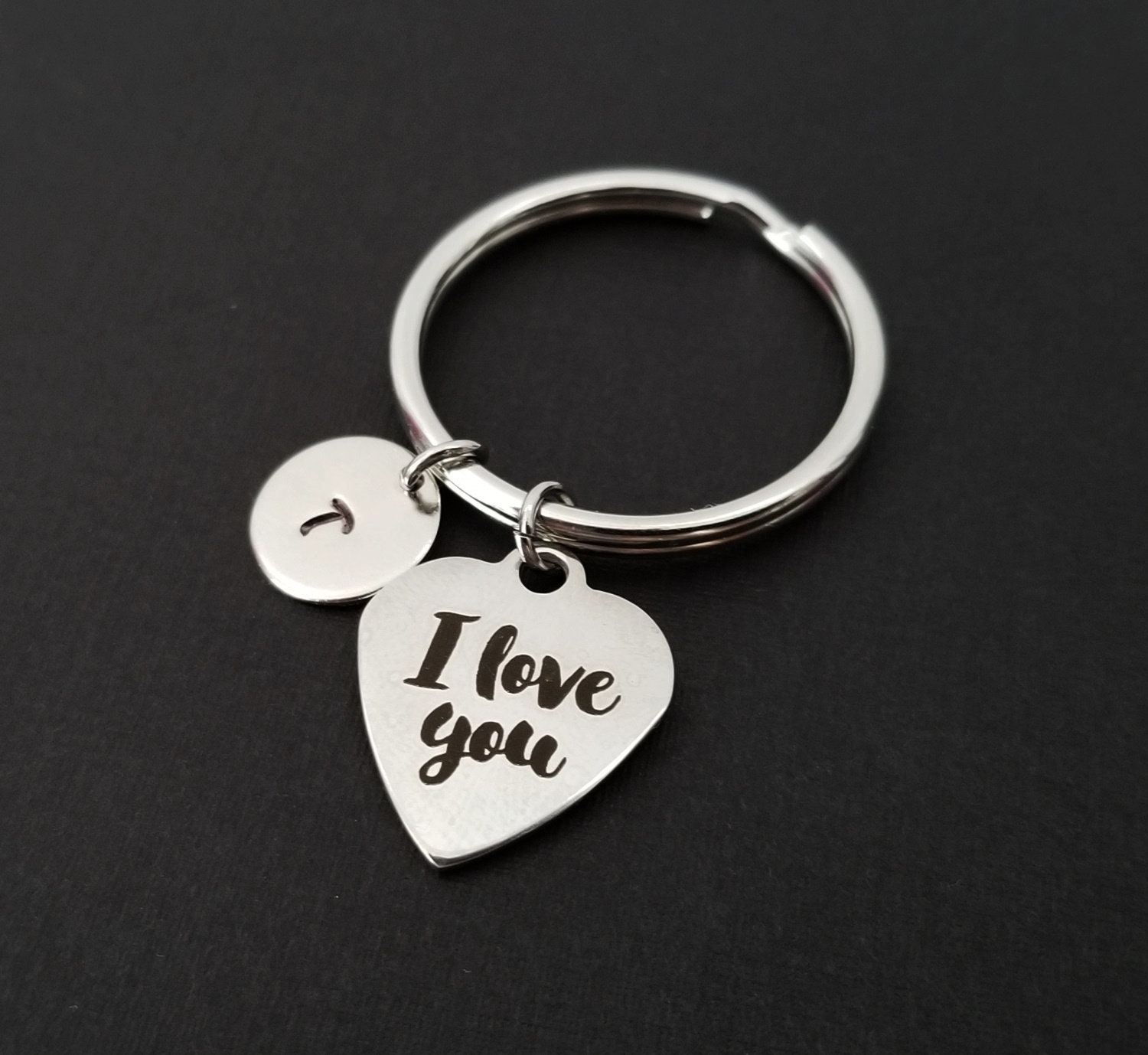 I Love You Keychain Gift for Mom Custom Gift Mothers Day - Etsy