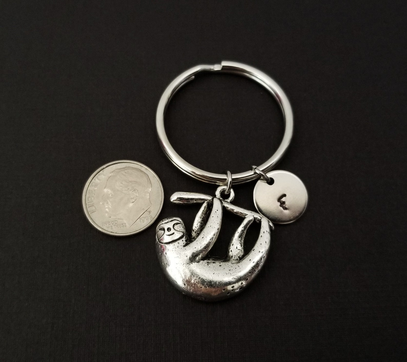 Sloth Keychain Sloth Gift Best Friend Gift Sloth Keyring - Etsy