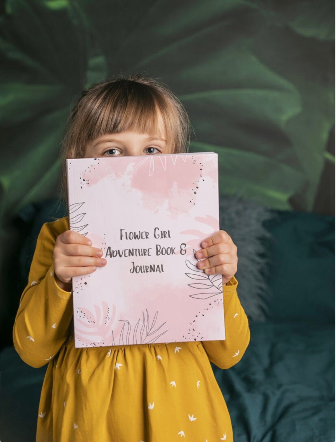 Flower Girl Adventure Book and Journal, PDF, Flower Girl Activity Book ...