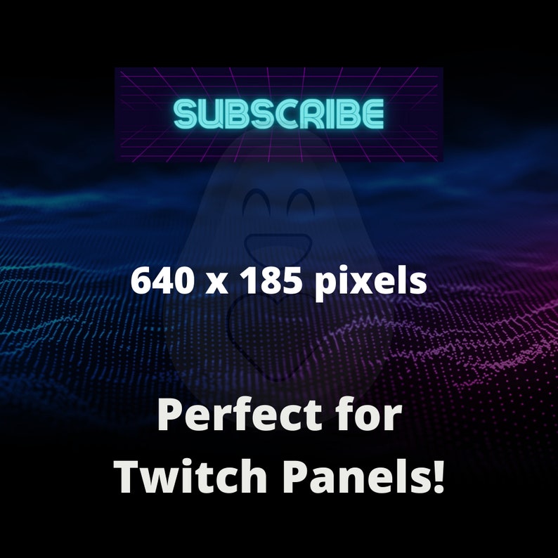 50 Neon Blue Tech Twitch Panels Mechanical Computer Cyberspace Twitch ...