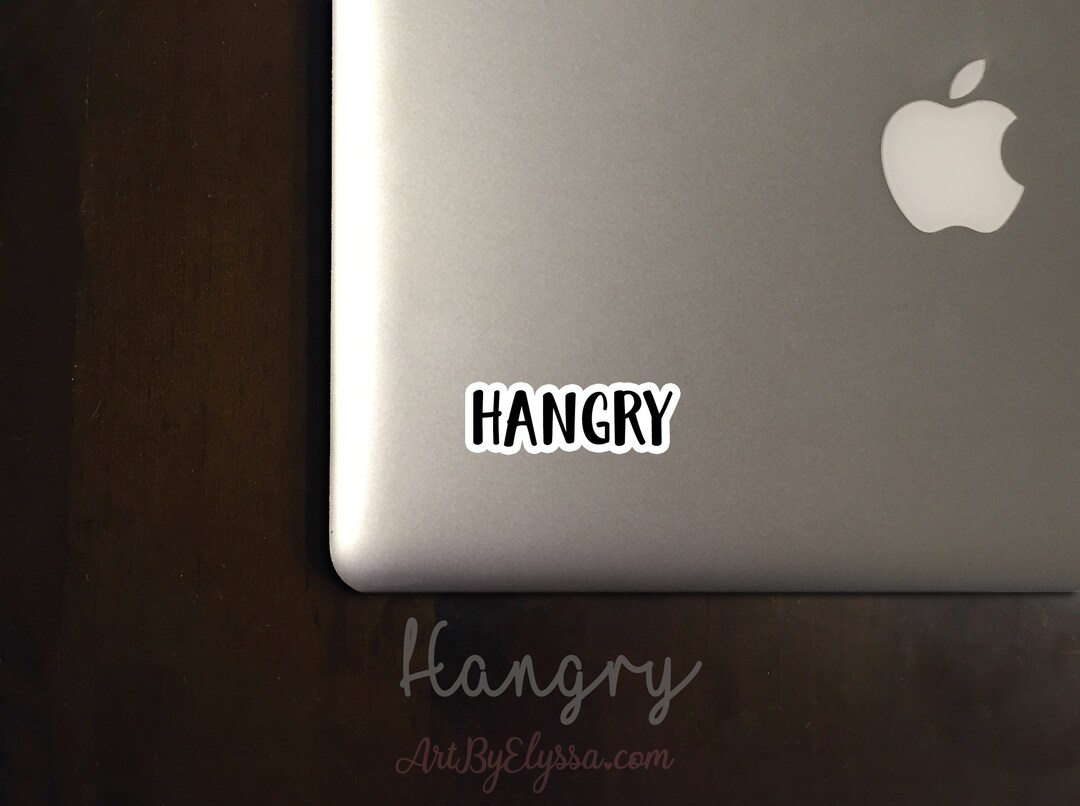 Hangry Sticker - Etsy