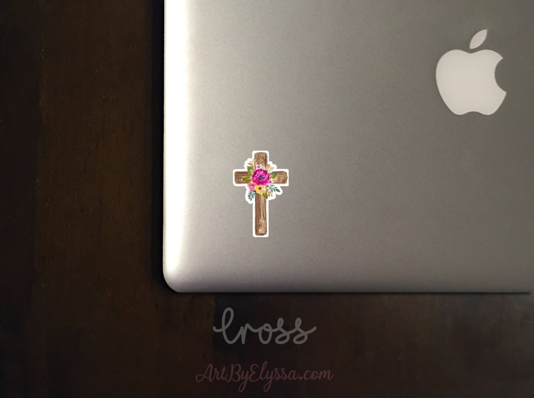 Cross Sticker - Etsy