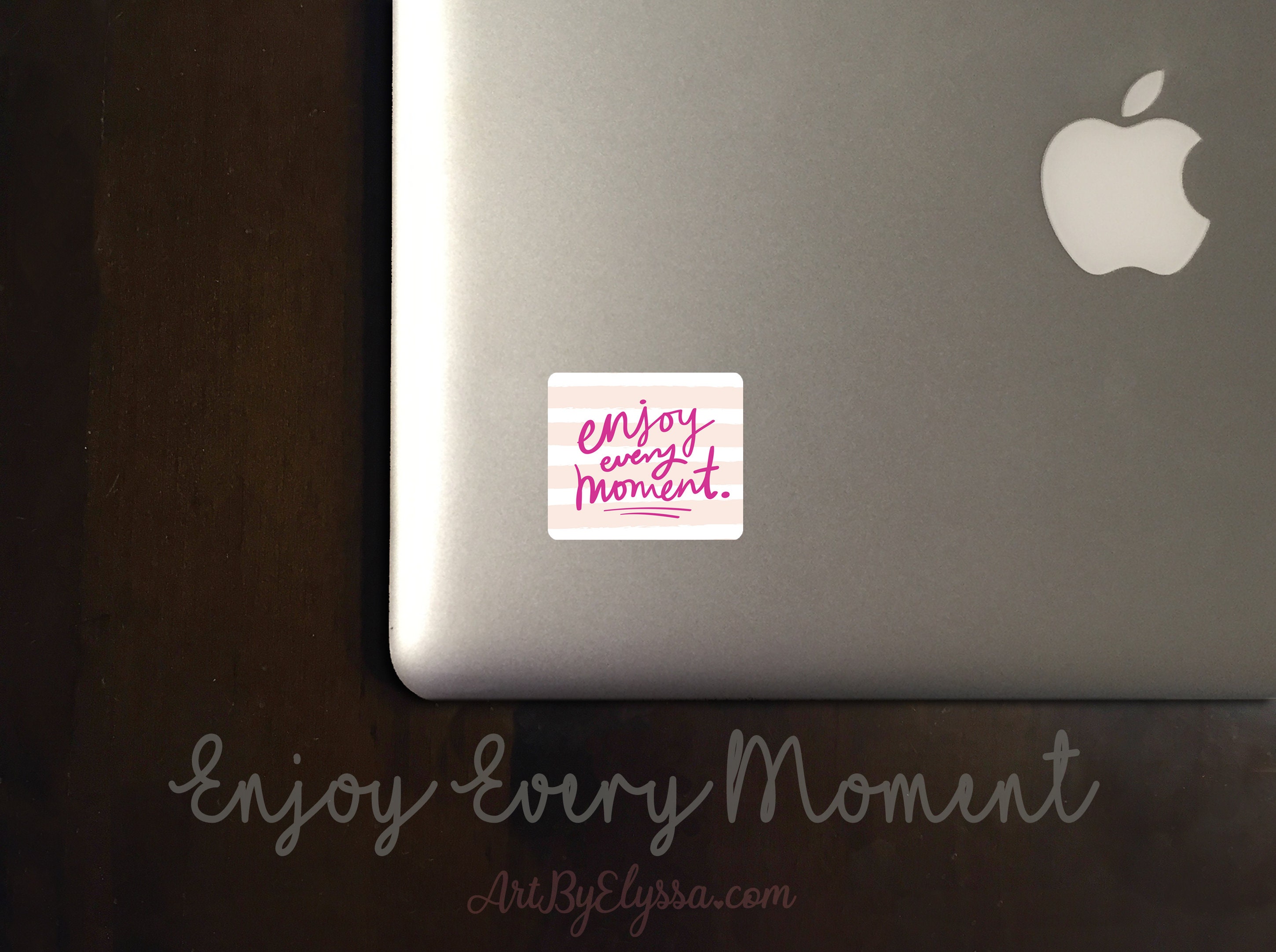 Enjoy Every Moment Sticker - Etsy